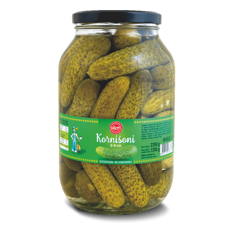 FILLENY FOODS Kornišoni, 2.35kg | Online prodaja | Ananas