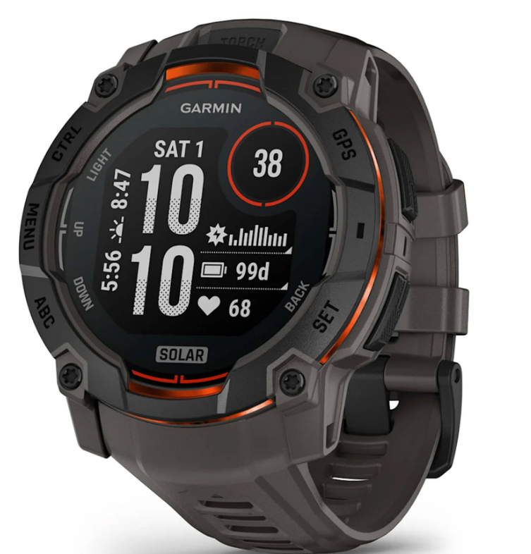 Garmin pametni sat Instinct 3 Solar, 50 mm, antracit | Online prodaja ...