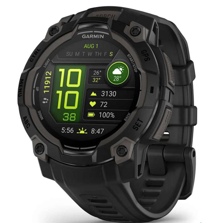 Garmin pametni sat Instinct 3 AMOLED, 45 mm, crni | Online prodaja | Ananas