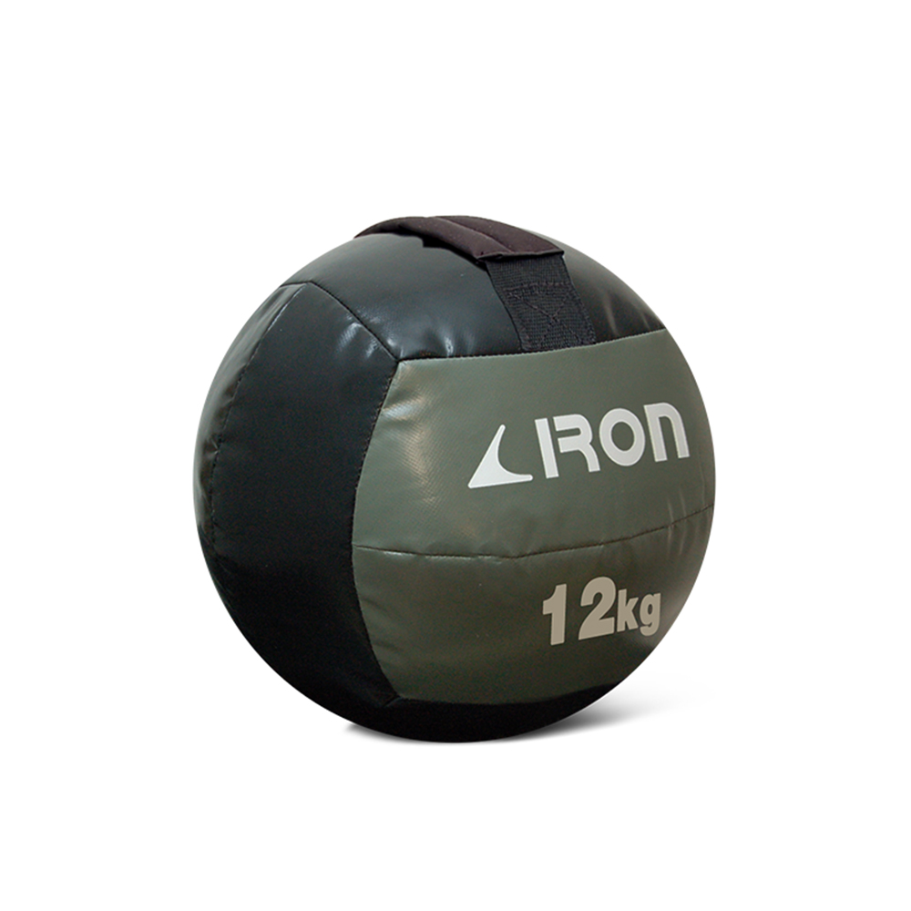 Wall Ball , Lopta za bacanje 12kg (sa ručkama) , proizvođač Iron Sport ...