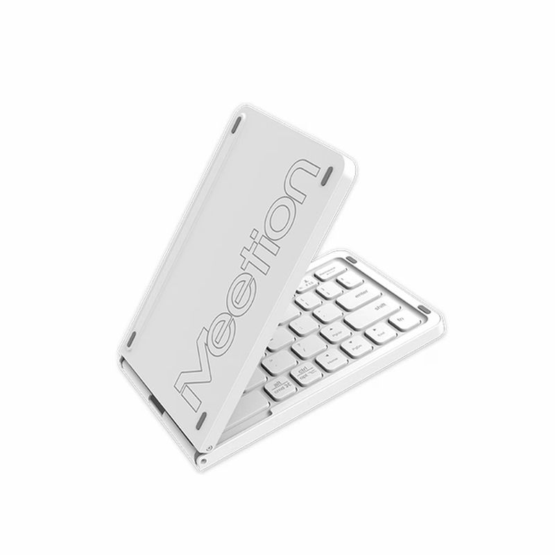Meetion Mini Slim Foldable Bluetooth Keyboard White - Блутут ...