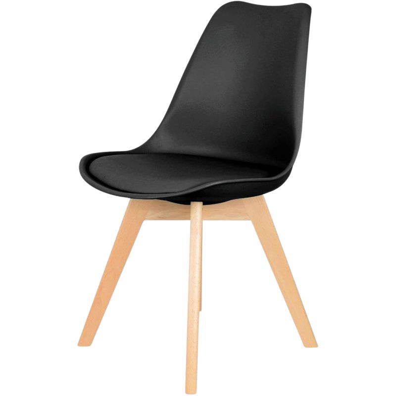 STOLICI.MK Office & Home Стол Visitor LUNA Црн - Стол Луна | Најголема ...