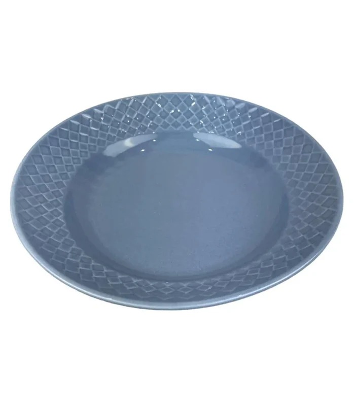 SUNTUN Set dubokih tanjira plavi - SCULPTOR | Online prodaja | Ananas