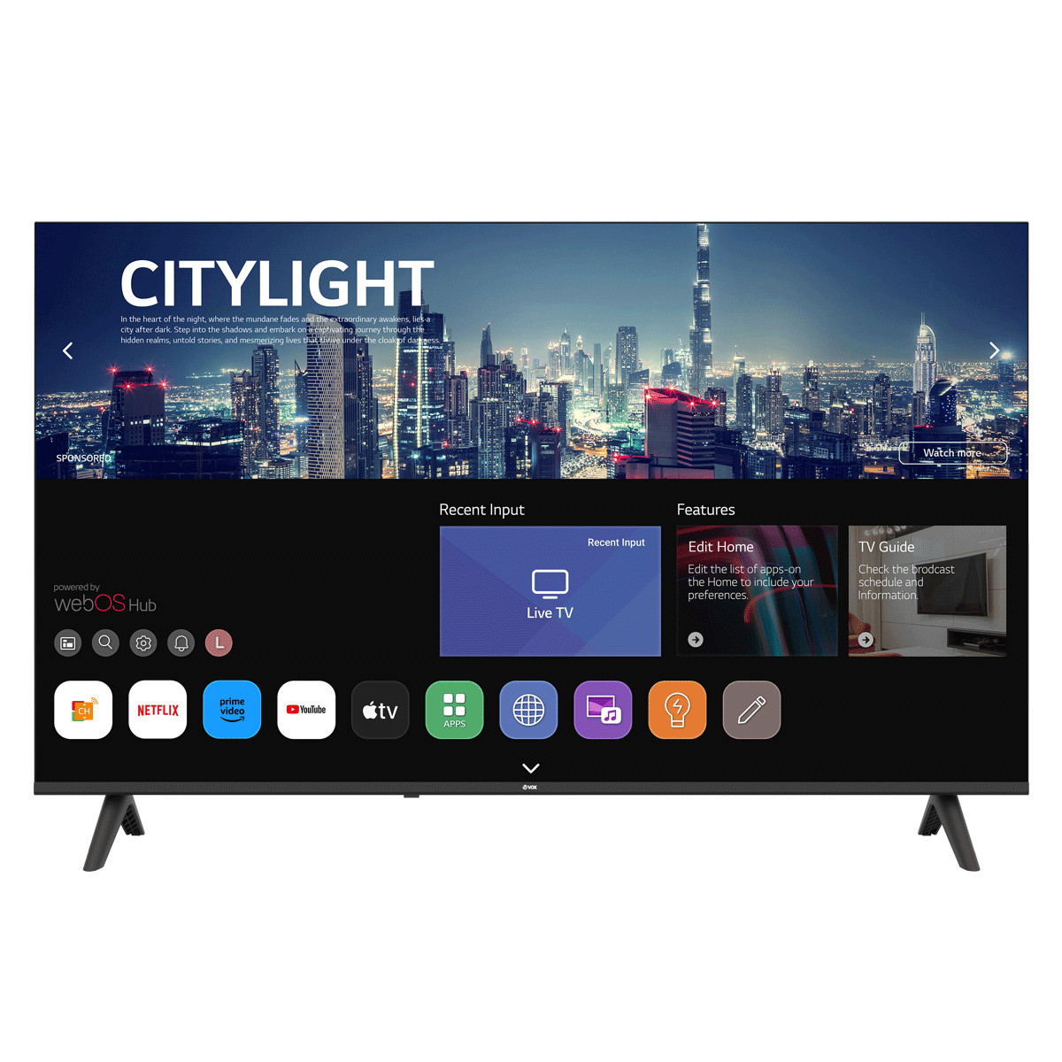 VOX Телевизор UHD 50WOS684BU, 4K, Direct LED | Најголема онлајн ...