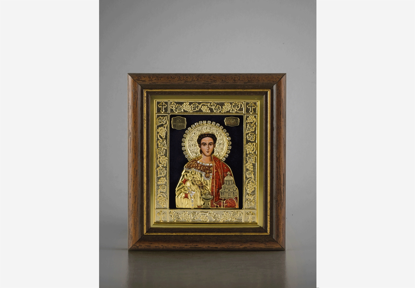 Ikona u ramu Sveti Car Lazar, 98x118x22mm | Online prodaja | Ananas