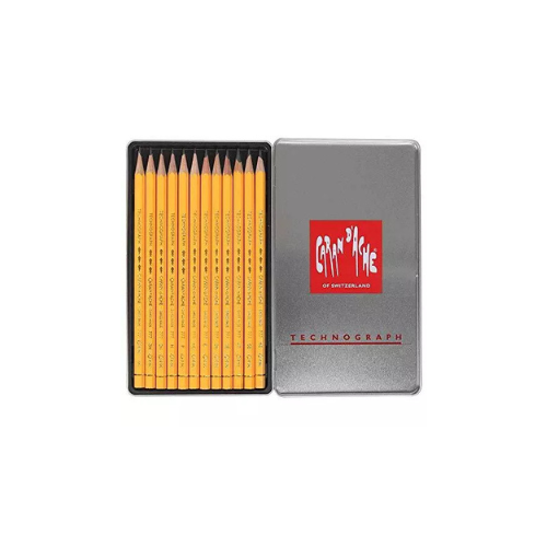 Caran d'Ache Set grafitnih olovaka Technograph 12 kom | Online prodaja ...