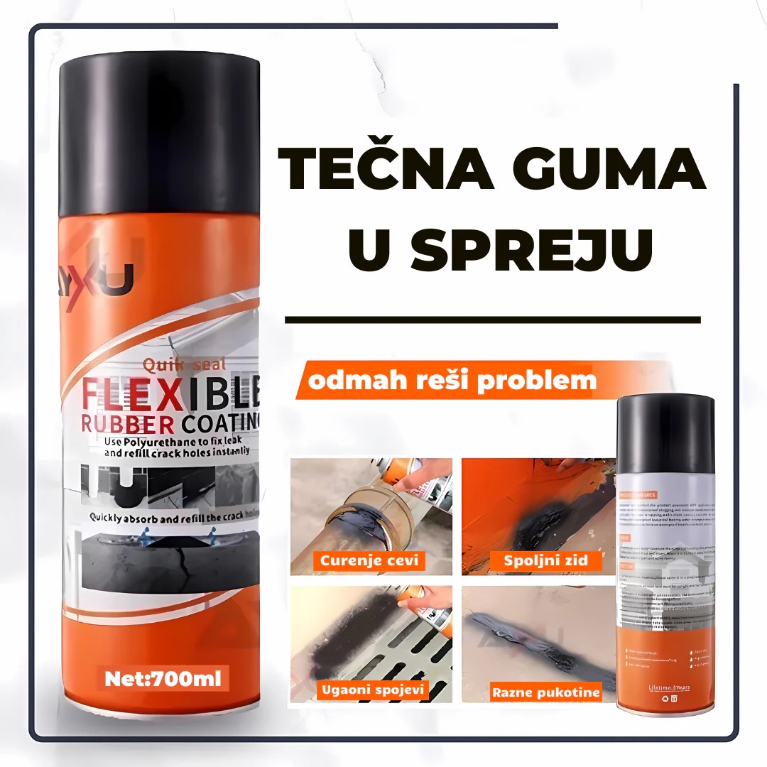 Guma u Spreju za Zaptivanje i Lepljenje 700ml | Online prodaja | Ananas