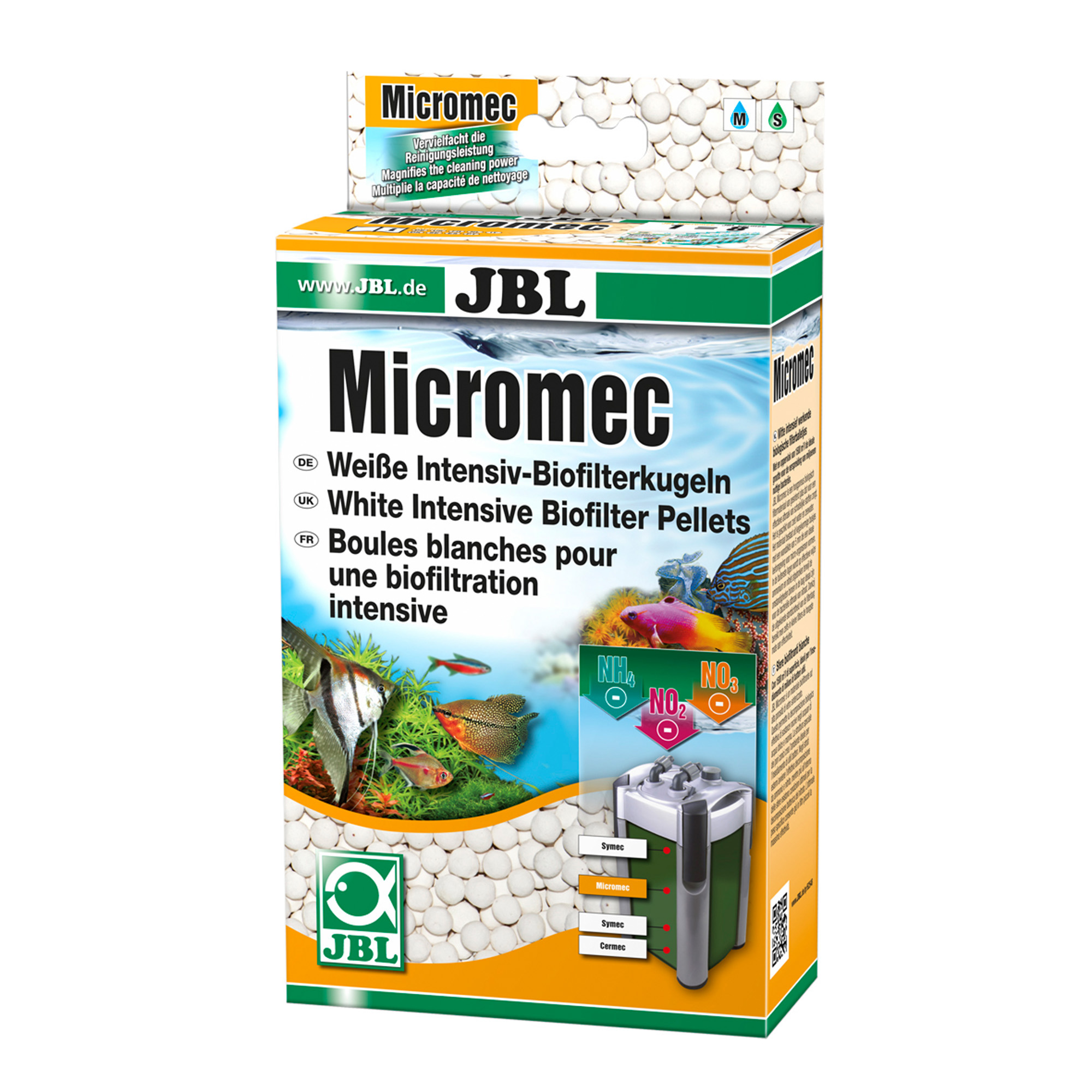 JBL Micromec - Filter za razgradnju azota, sintrani stakleni peleti ...