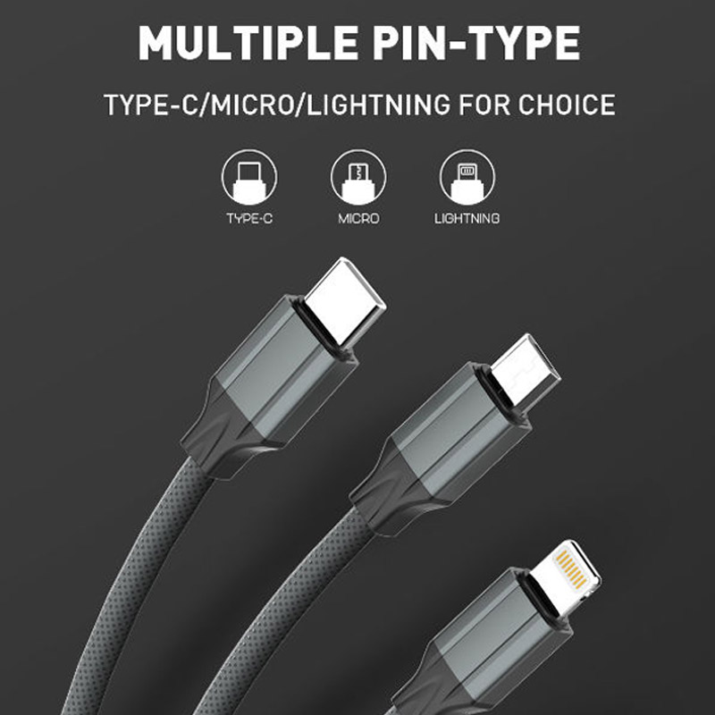 Kabel LDNIO LS442 USB na Type-C sivi 2m | Online prodaja | Ananas