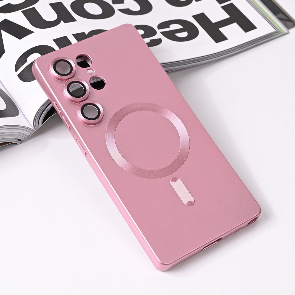 Maskica za Samsung Galaxy S25 Ultra roze Magsafe Chrome | Online ...