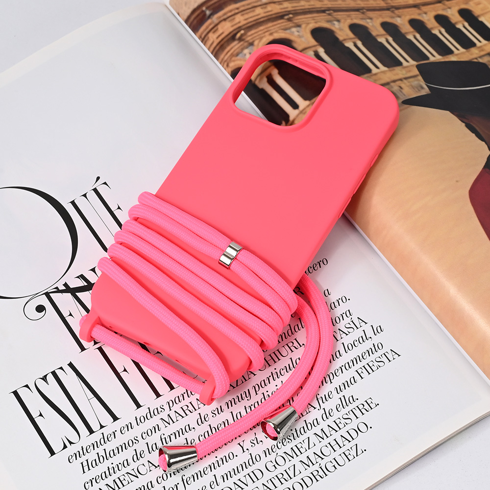 Maska za iPhone 16 Pro Max 6.9 Crossbody pink | Online prodaja | Ananas