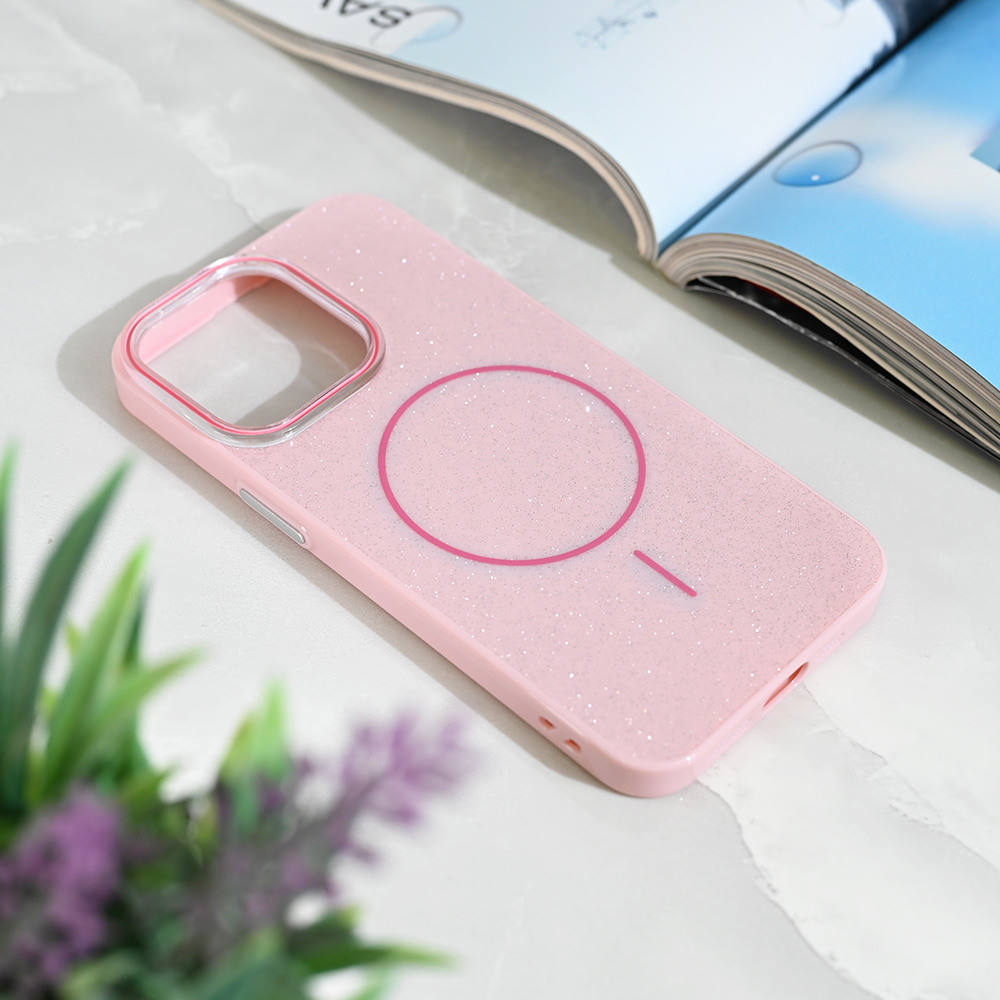 Maska za iPhone 13 Pro 6.1 rose Magsafe Sparkle Dust | Online prodaja ...