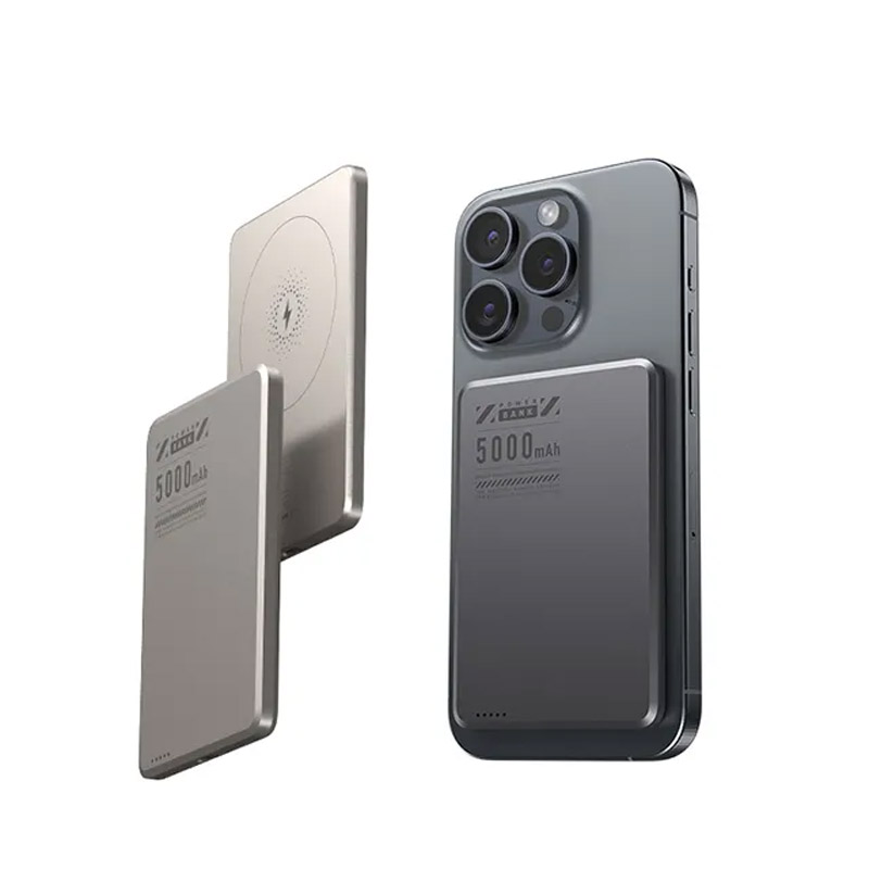 Power Bank Mag Charger 5000mAh PD20W+15W desert titanium | Online prodaja | Ananas