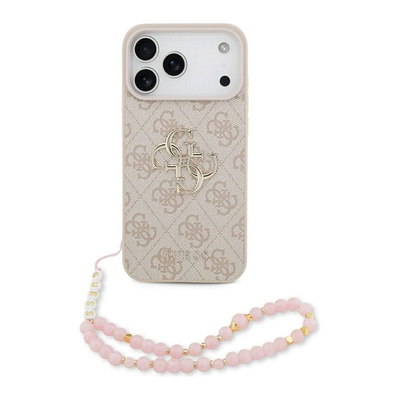 Maska za iPhone 17 Pro Max Guess 4G Strap 4G Classic Logo pink | Online ...