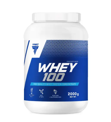 Trec Whey 100 2000gr Chocolate | Најголема онлајн продавница во ...