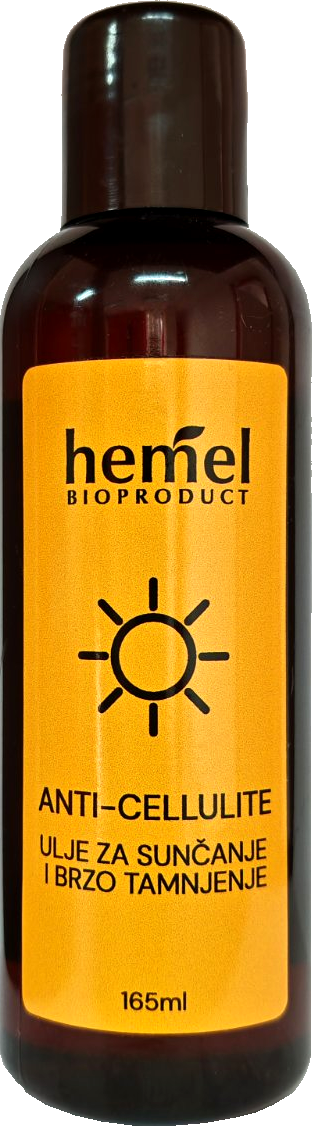 Hemel Anti-cellulite - ulje za sunčanje i bro tamnjenje, 165ml | Online prodaja | Ananas