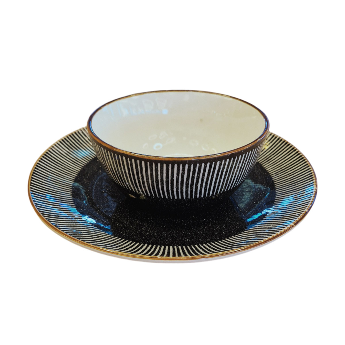 NOVO LUX MU323-057 Set posuđa, Tanjir i činija, Crni | Online prodaja ...