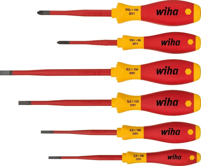 Комплет шрафцигер WIHA 6/1 VDE Sl/Ph SlimFix W 38362 | Најголема онлајн продавница во Македонија ...