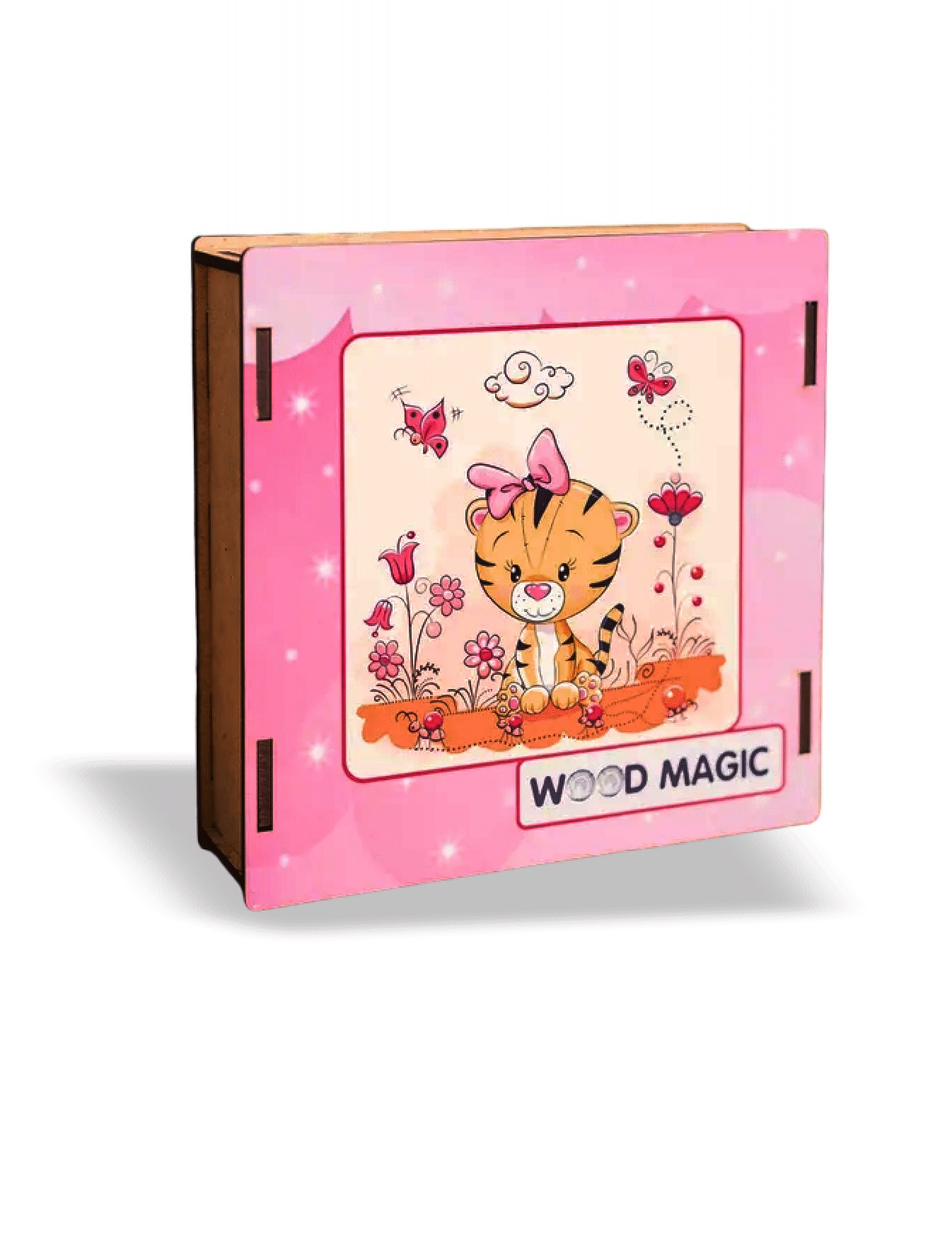 Wood Magic Drvena slagalica Tigar Beba, 32 dela, Šarena | Online ...