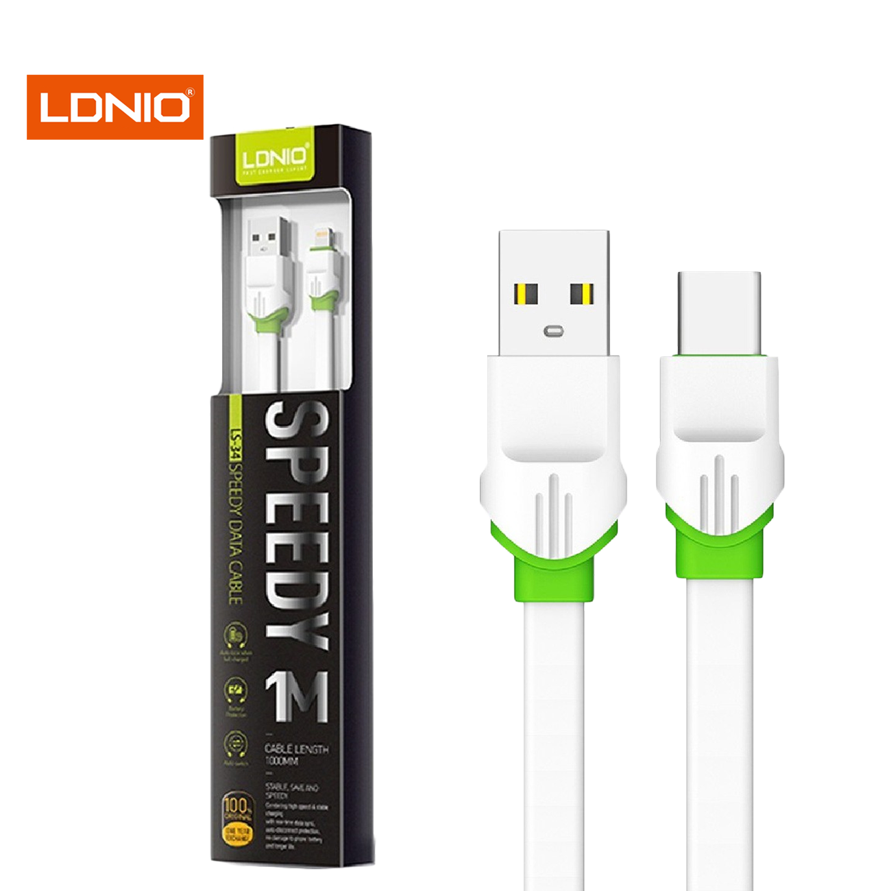 Кабел за телефон type c ldnio ls 35 2m | Најголема онлајн продавница во Македонија | Ананас МК