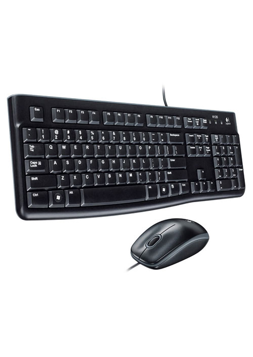 LOGITECH Десктоп со тастатура и глушец US MK120 | Најголема онлајн ...