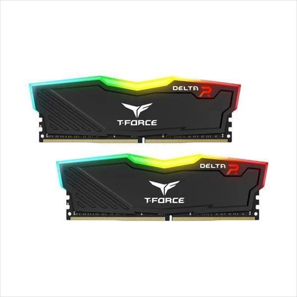 TEAM GROUP RAM Меморија ddr4 16gb(2x8gb) 3600mhz cl18 t-force delta rgb ...