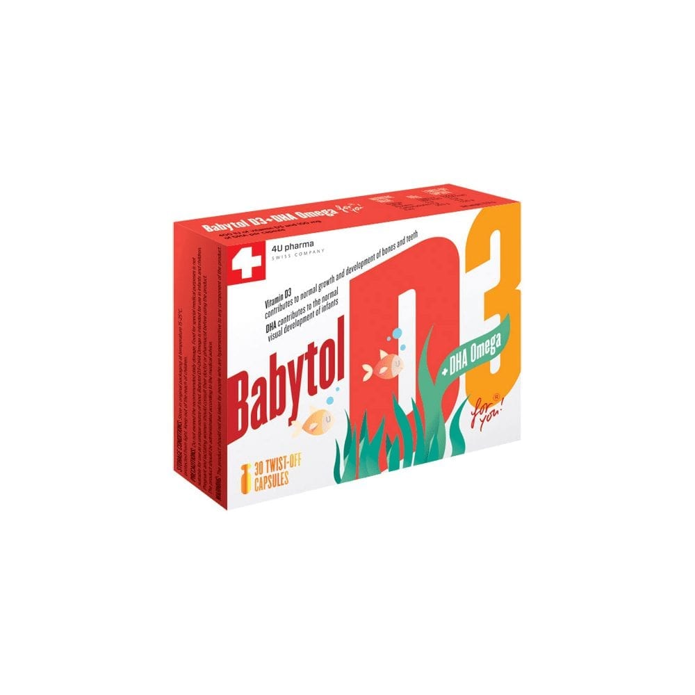 4U PHARMA Babytol D3+ Omega twist A30 | Најголема онлајн продавница во ...