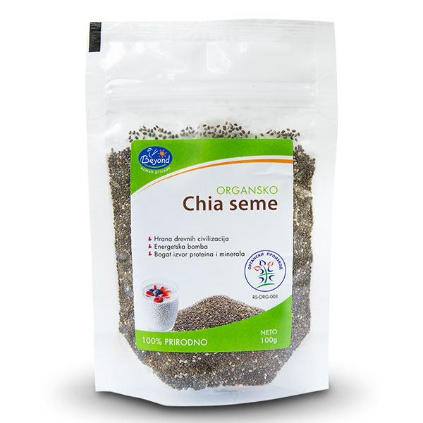 BEYOND Chia seme organic 100g | Online prodaja | Ananas