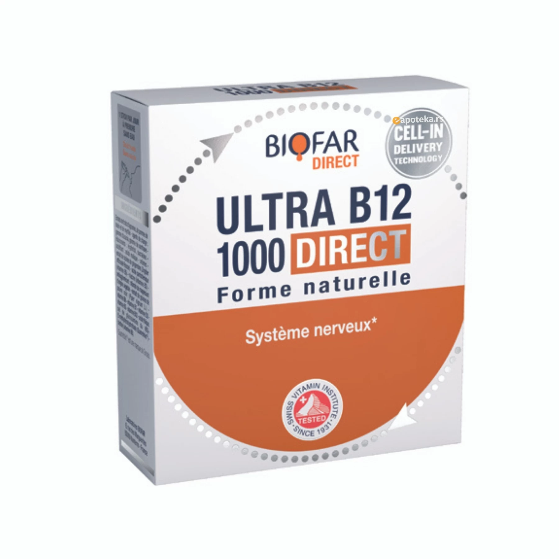 BIOFAR Vitamin B12 1000 mcg 14/1 108512 | Online prodaja | Ananas