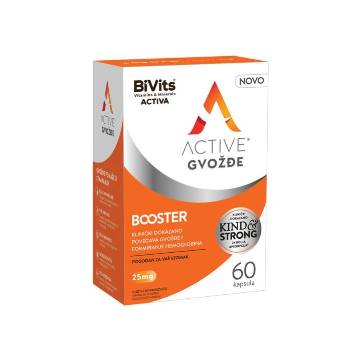 Bivits Activa Gvožđe 25mg A60 | Online prodaja | Ananas