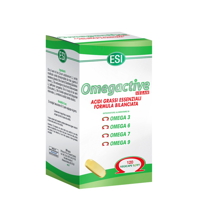 ESI Kompleks sa omega 3, 6, 7 i 9 kiselinama Omegactive 120 kapsula ...