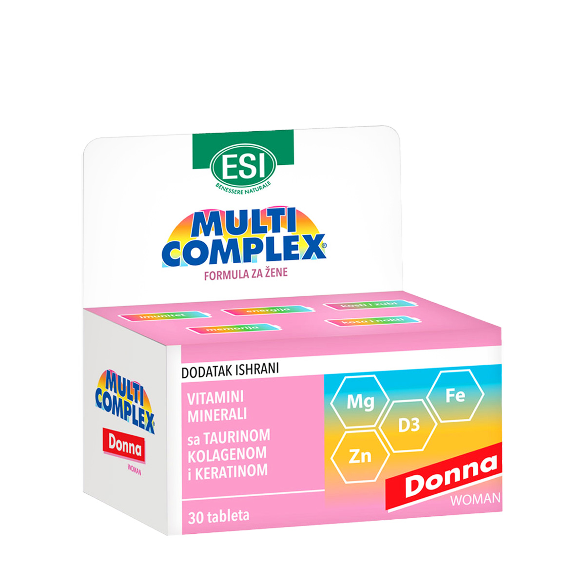ESI Multikompleks vitamina i minerala za žene Donna 30 tableta 104279.0 ...