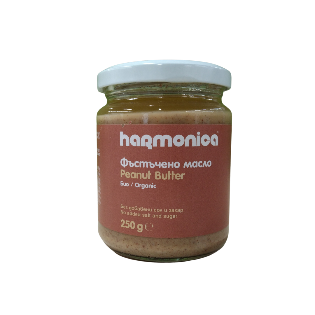 HARMONCA Органски путер од кикирики - 250 гр. | Најголема онлајн ...