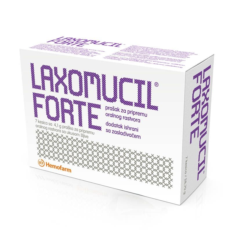 HEMOFARM Laxomucil Forte 7 kesica | Online prodaja | Ananas