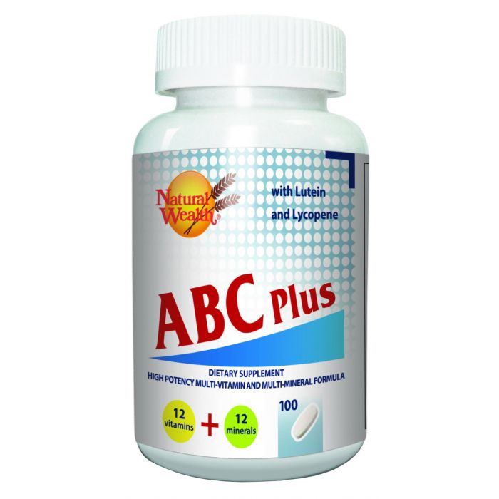 NATURAL WEALTH ABC Multivitaminsko-mineralni dodatak Plus A100 | Online ...