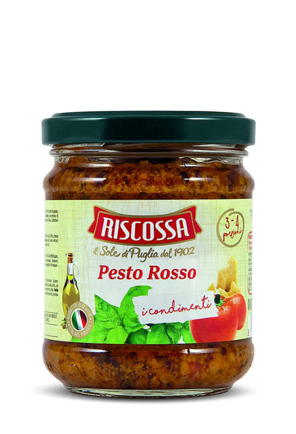 RISCOSSA Crveni pesto sos 180g | Online prodaja | Ananas