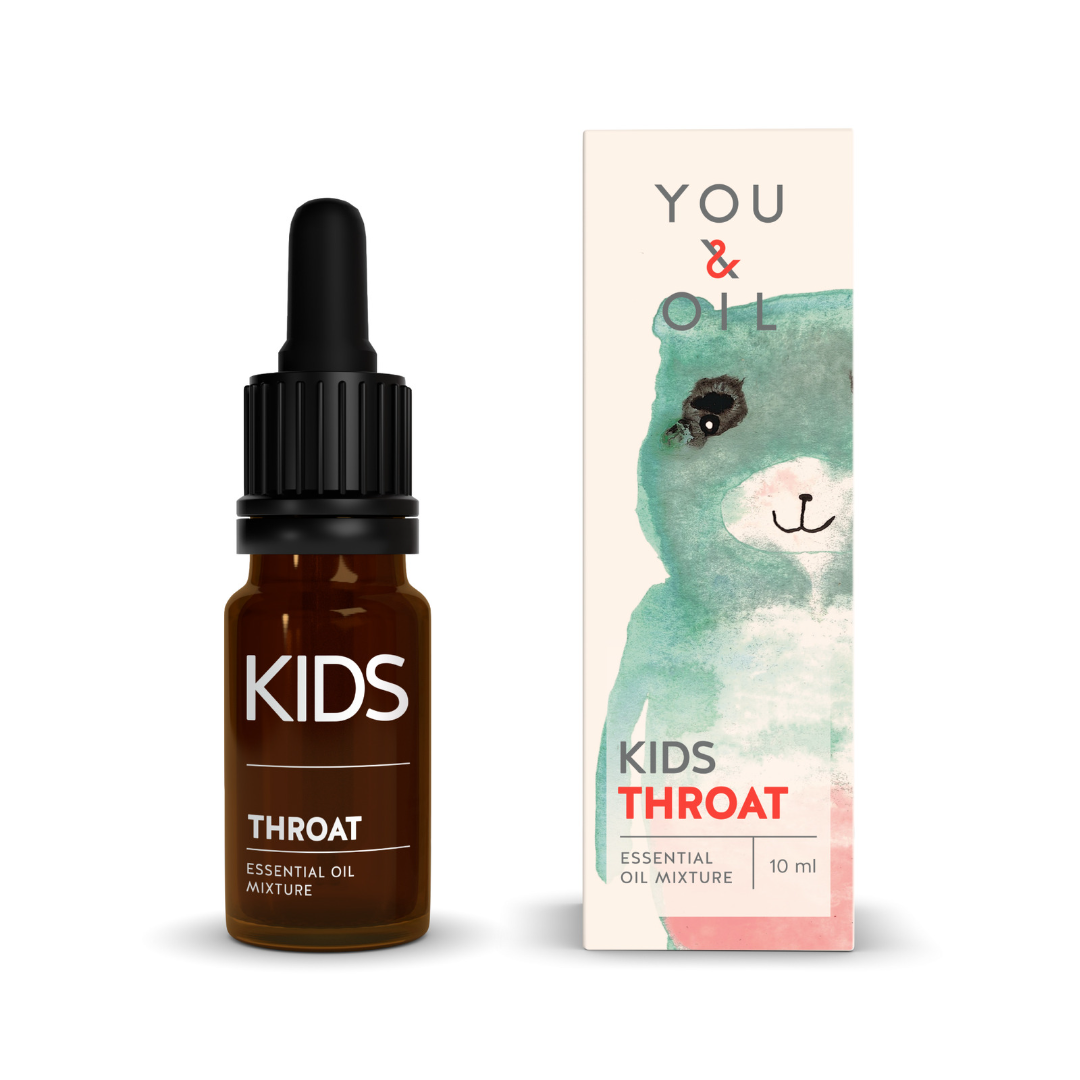YOU & OIL Kids throat масло за деца против болки и иритации ...
