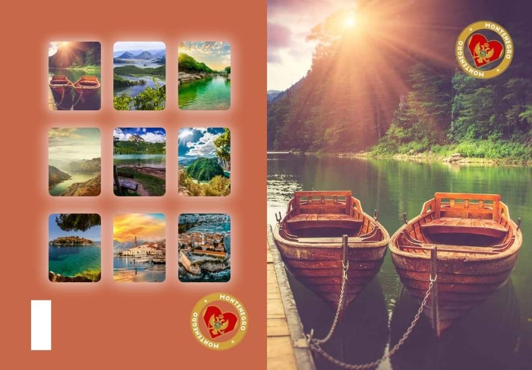 Elisa Print Sveska, Linije, A4, Biogradsko jezero Crna Gora, 52 lista ...