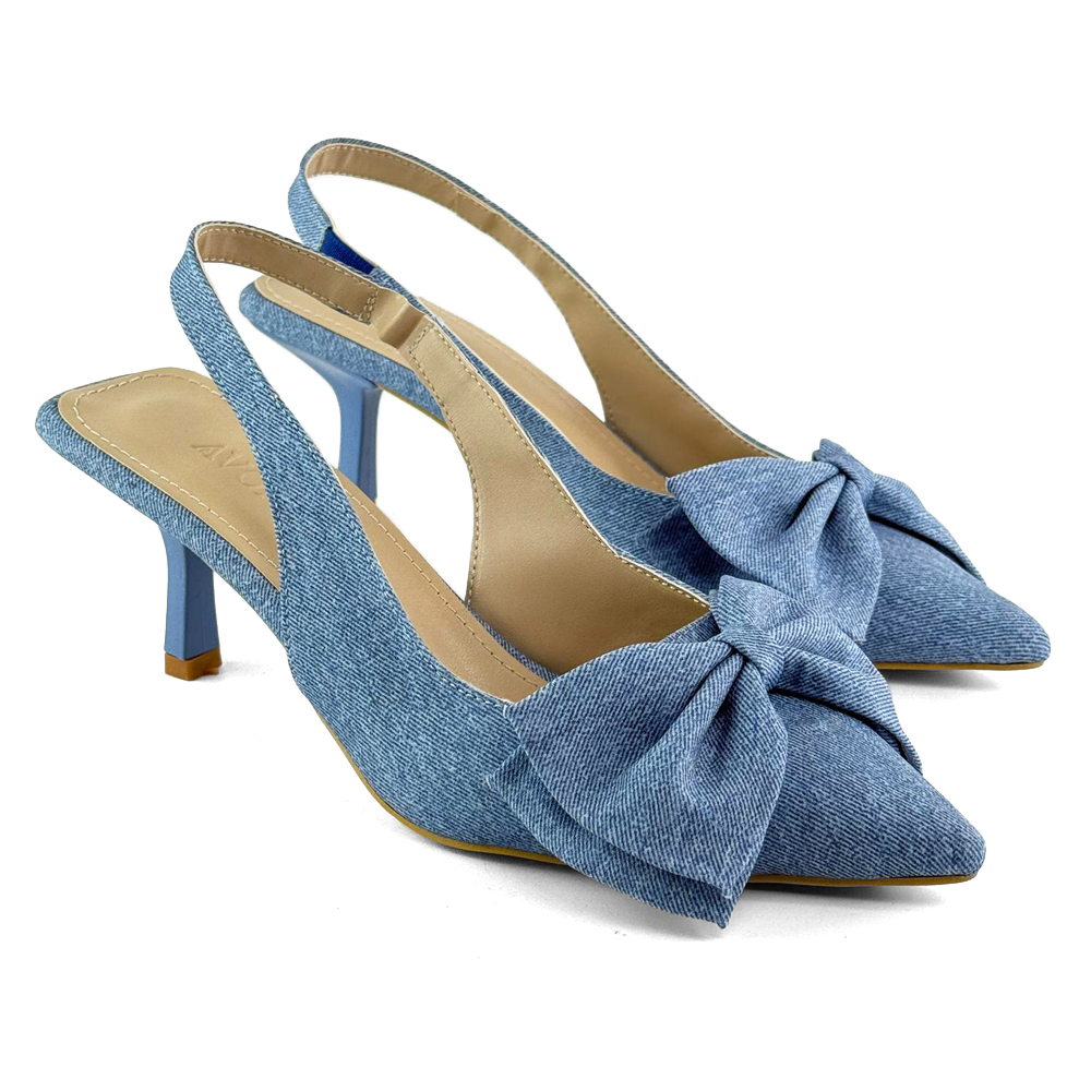 Mona shoes Ženske sandale na štiklu, Teksas plave | Online prodaja | Ananas