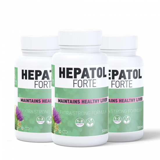 NATURA THERAPY Hepatol Forte (2+1)- Препарат за Заштита на Црниот Дроб ...