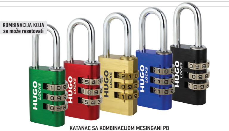 HUGO LOCKS Katanac sa kombinacijom pb30 | Online prodaja | Ananas