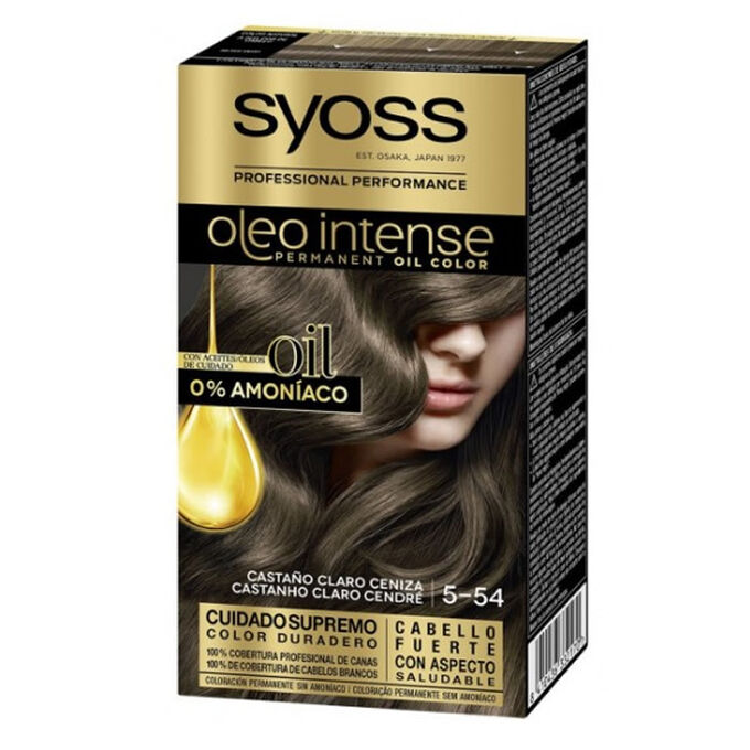 Syoss Oleo Intense Farba za kosu, Light Ash Brown 5-54 | Online prodaja ...