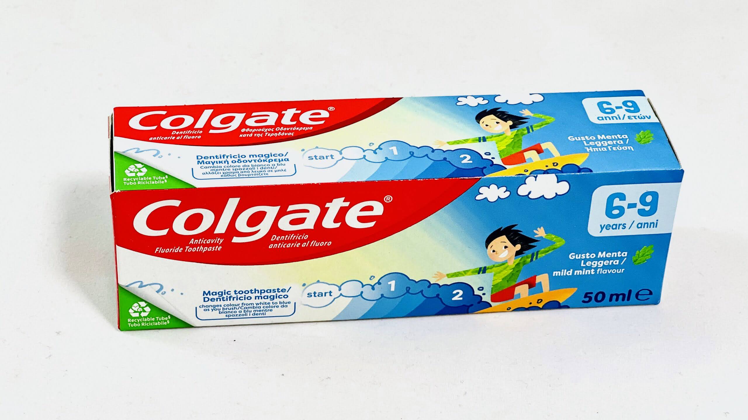 COLGATE Dečija pasta za zube Mild mint 6-9 godina 50ml | Online prodaja | Ananas