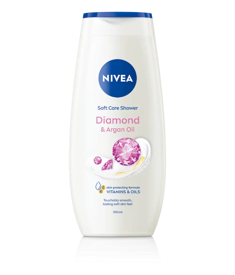 NIVEA Gel za tuširanje Diamond & Argan Oil 250ml | Online prodaja | Ananas