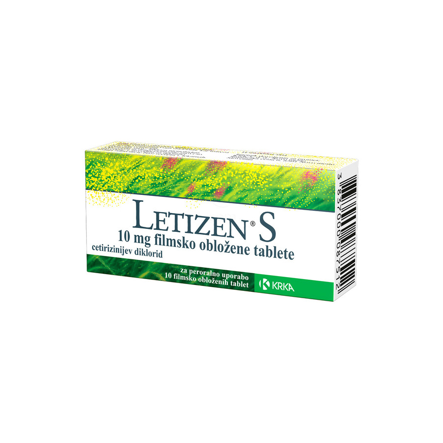 KRKA Летизен таблета, 10 mg x 10 таблети | Најголема онлајн продавница ...