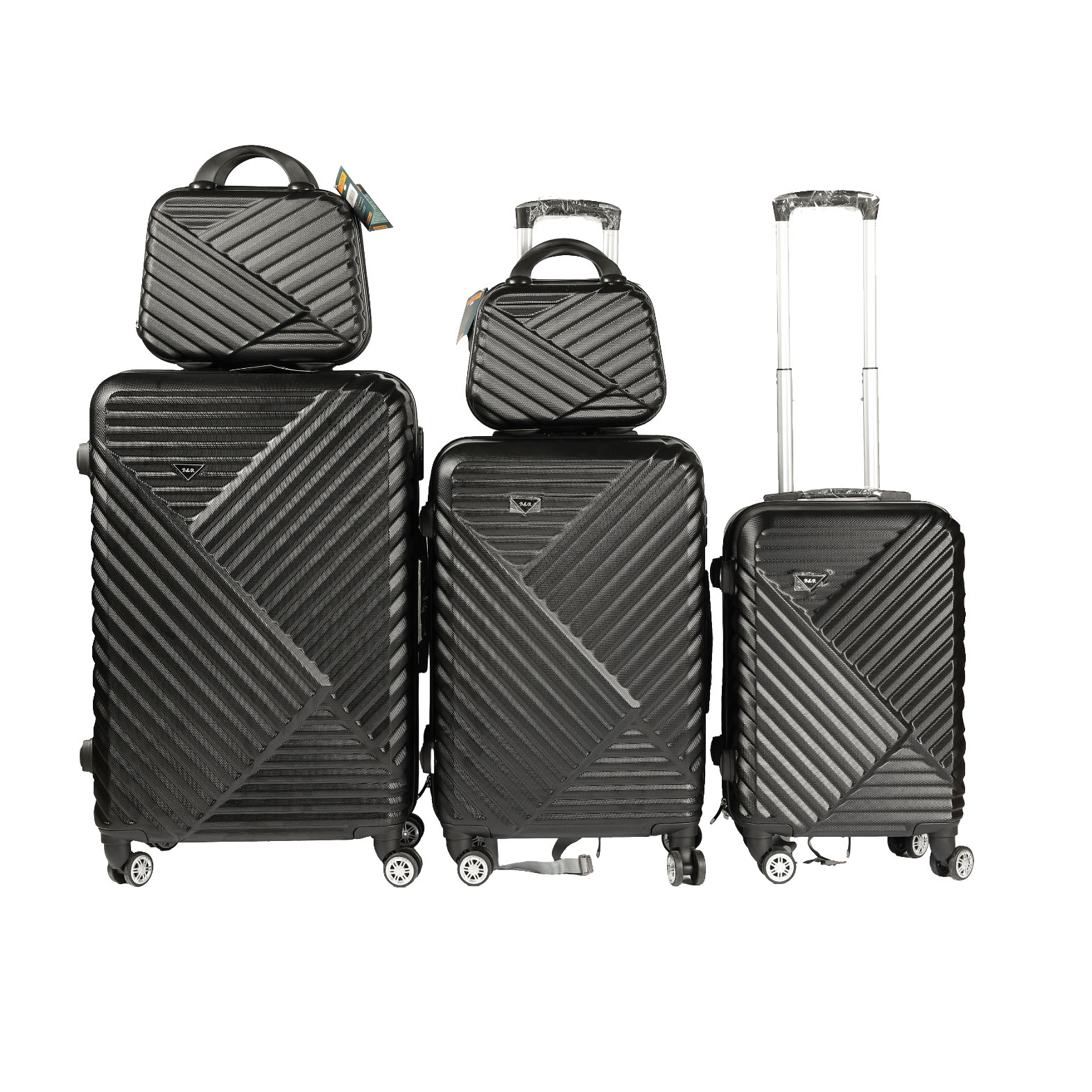 Kick Enjoy Set kofera Marbella, 5 komada, Crni | Online prodaja | Ananas