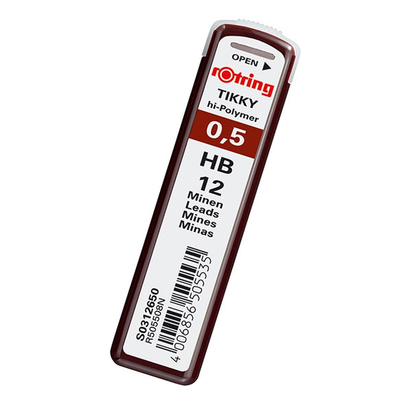 ROTRING Mine za patent olovku 0.5 HB | Online prodaja | Ananas