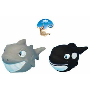 Duvo+ Igračka za pse Latex, Shark and Whale, Crna | Online prodaja | Ananas