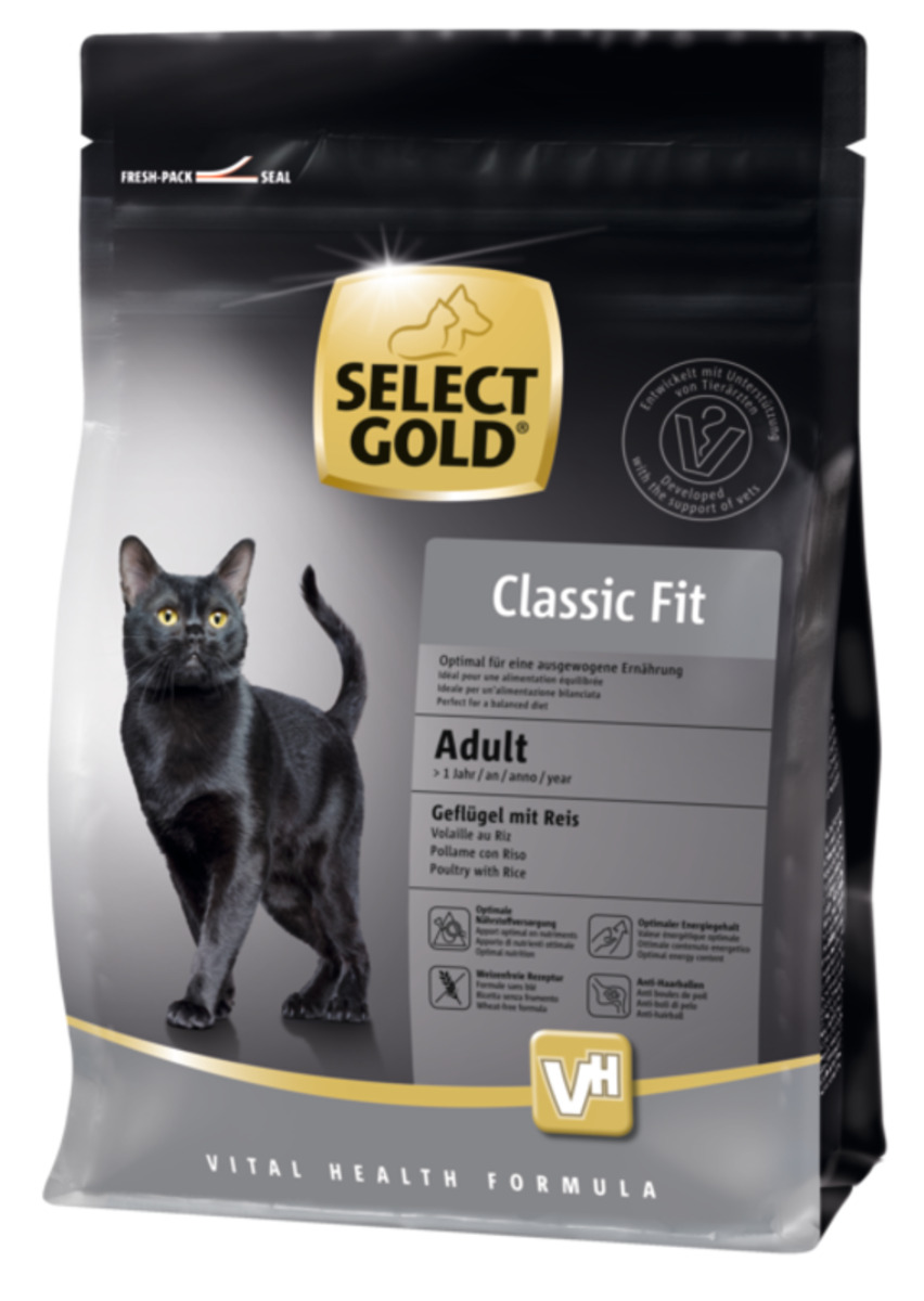 SELECT GOLD Suva hrana za mačke Cat Adult Classic Poultry&Rice 400g ...