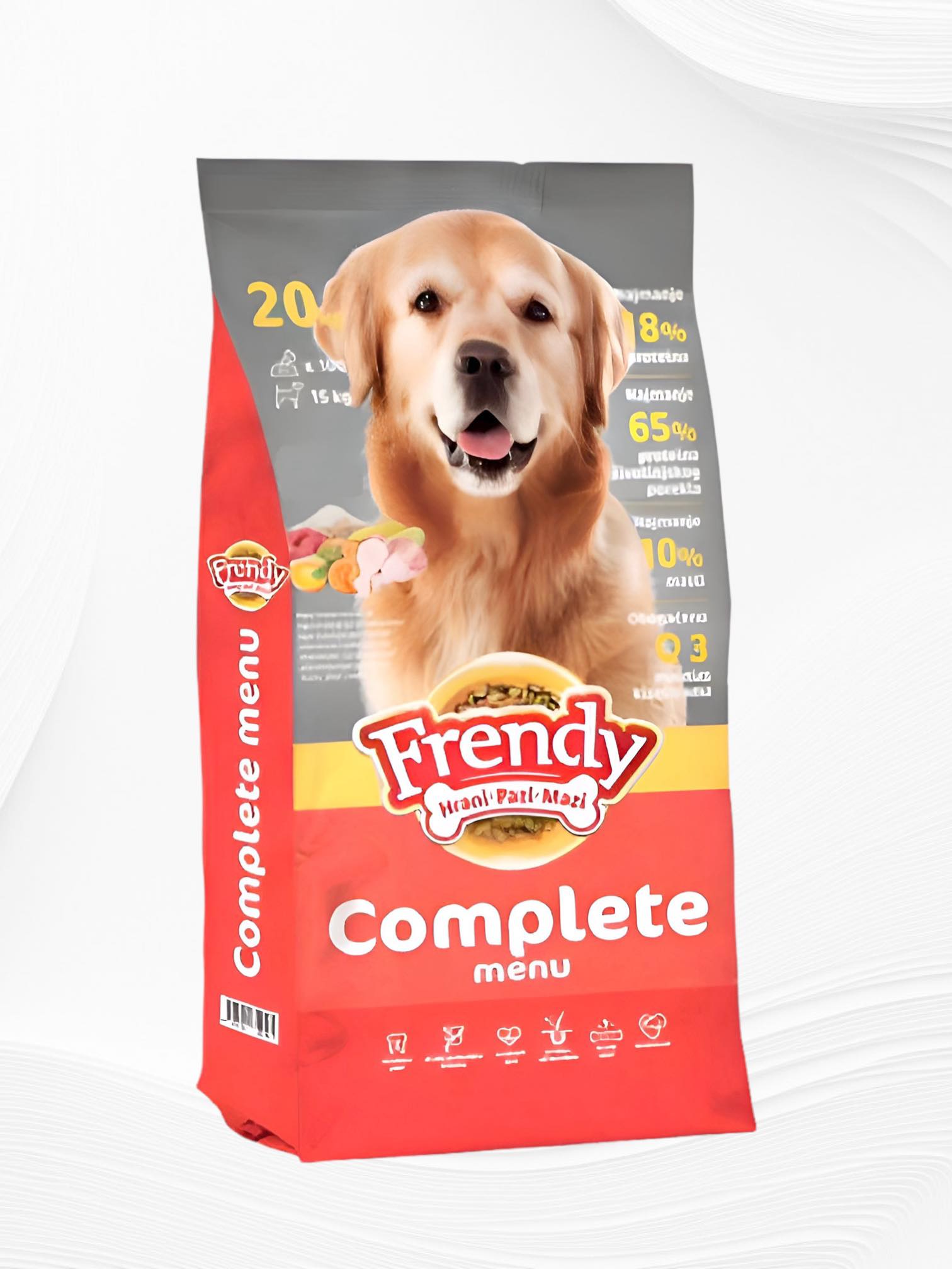 FRENDY Гранули со Говедско Complete menu [Вреќа 20кг] | Најголема ...